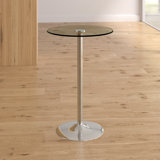 Glass Round Kitchen & Dining Tables You'll Love | Wayfair