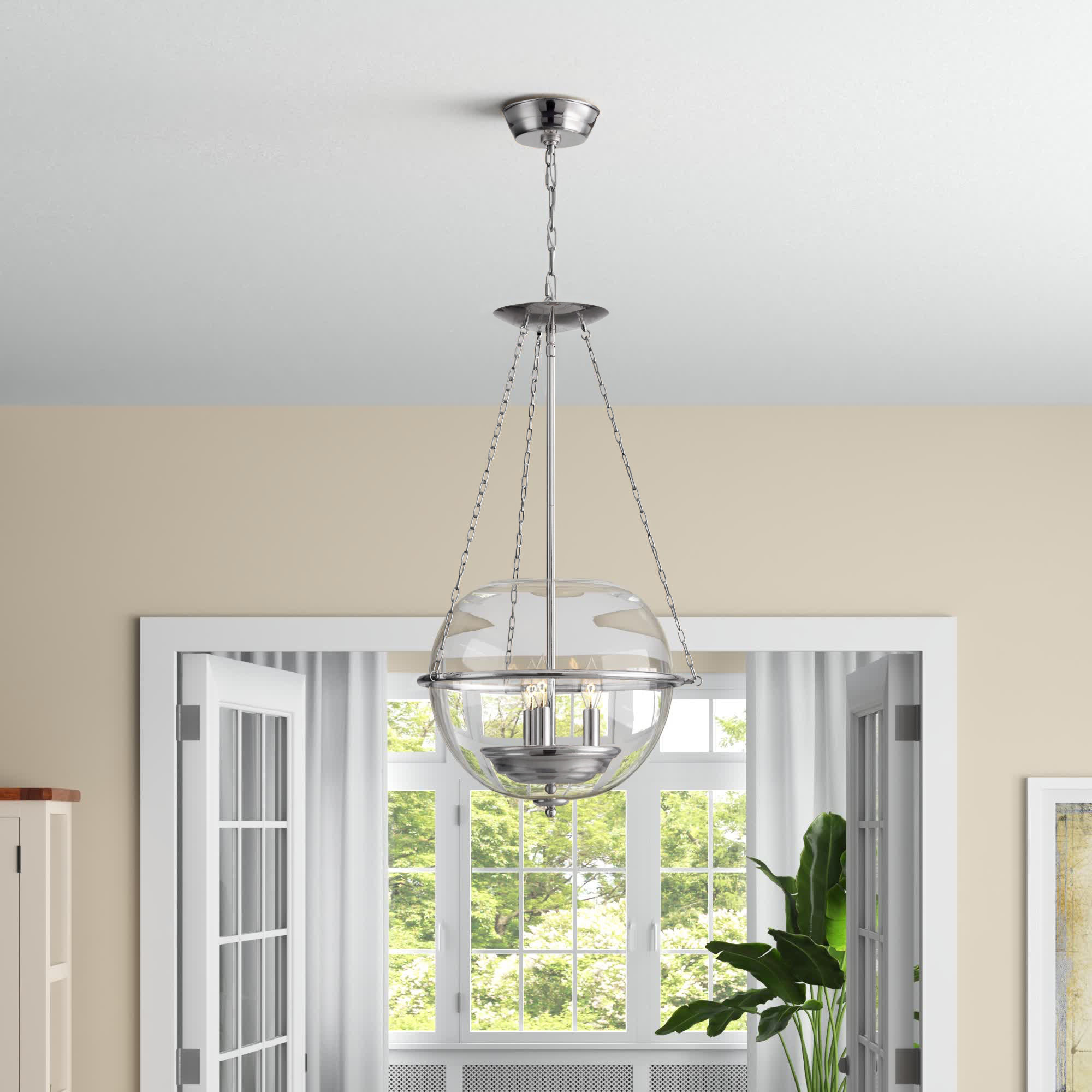 Beachcrest Home Mccray 3 - Light Unique Globe Pendant & Reviews ...