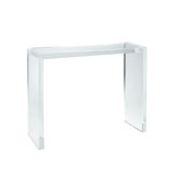 Plastic / Acrylic Standard (42-53 in.) Console Tables You'll Love | Wayfair