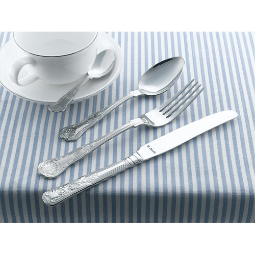 Amefa Vintage KINGS Stainless Steel Cutlery Set 24 Piece for 6 People ...