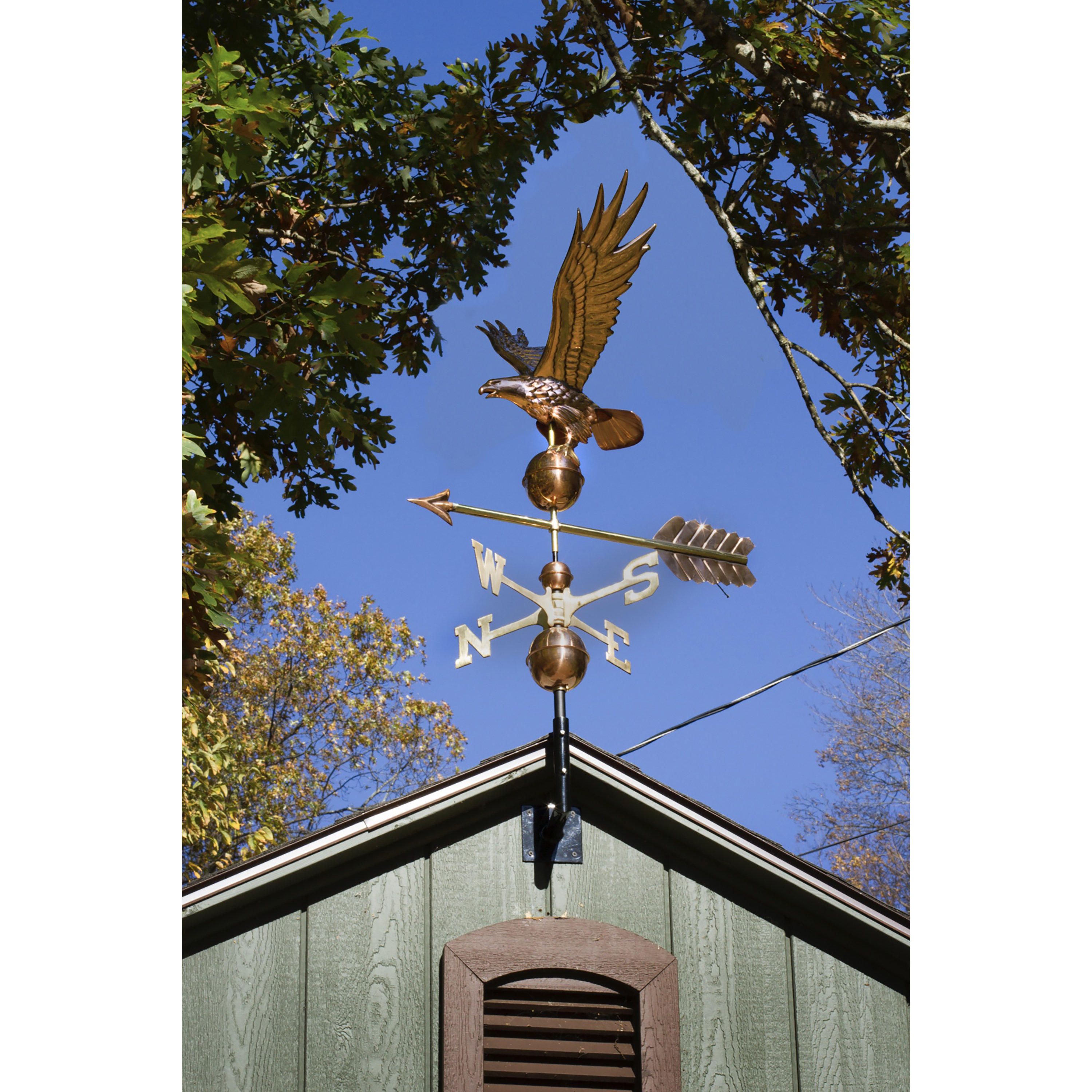 Good Directions Freedom Eagle Pure Copper Weathervane - Wayfair Canada