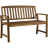Highland Dunes Royce Wooden Garden Bench & Reviews | Wayfair