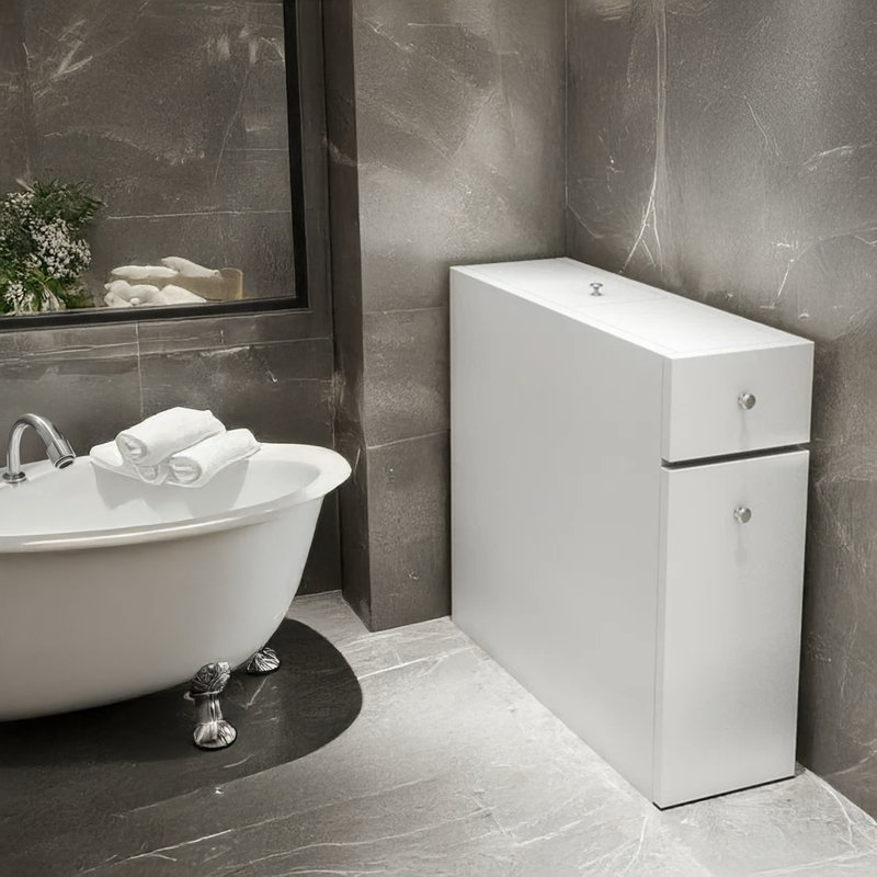 Latitude Run® Alion Free-Standing Bathroom Cabinet & Reviews - Wayfair ...