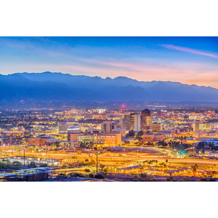 17 Stories Aadrian USA Skyline by Sean Pavone - Wrapped Canvas Print ...