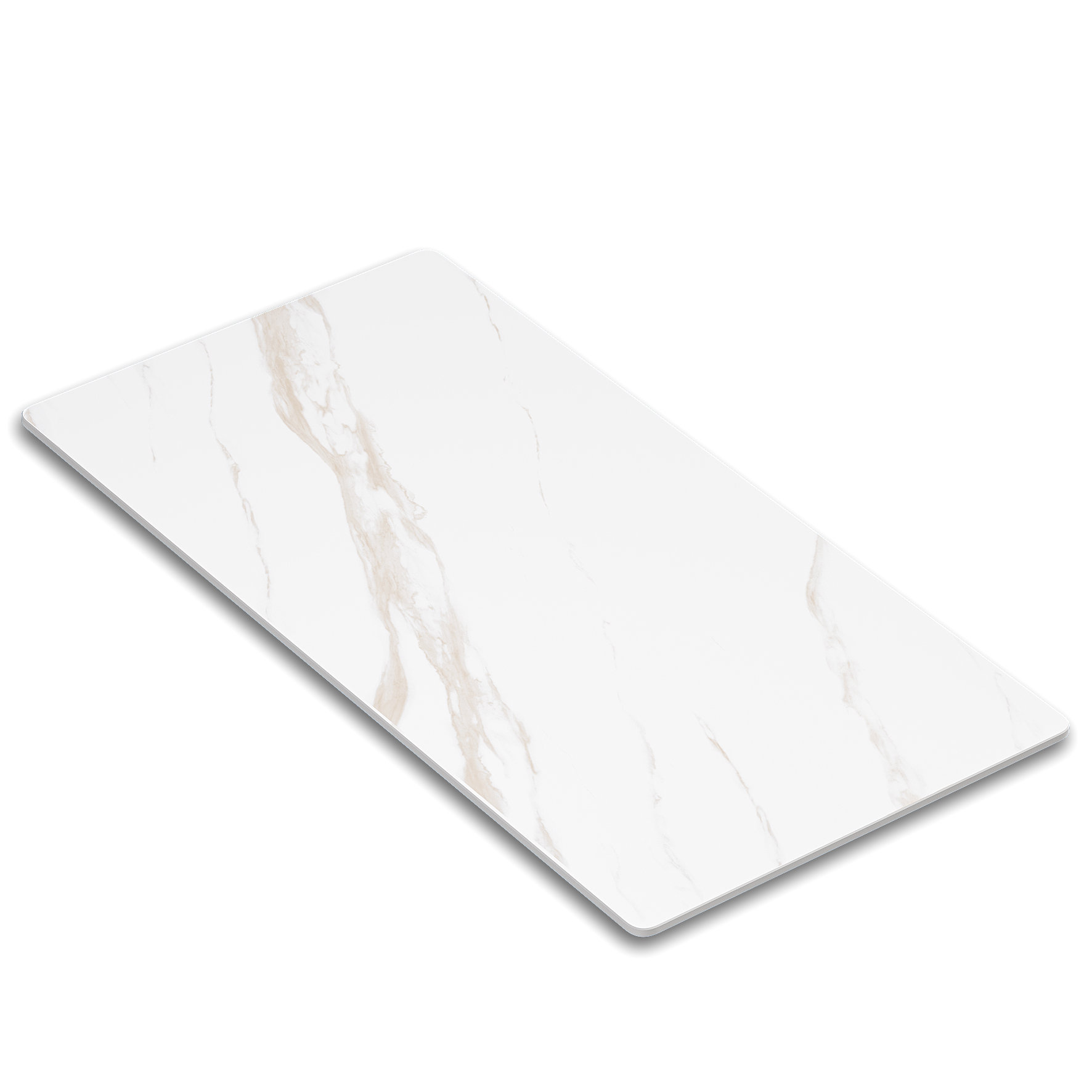 RELEYU White Sintered Stone Ceramics Table Top & Reviews | Wayfair