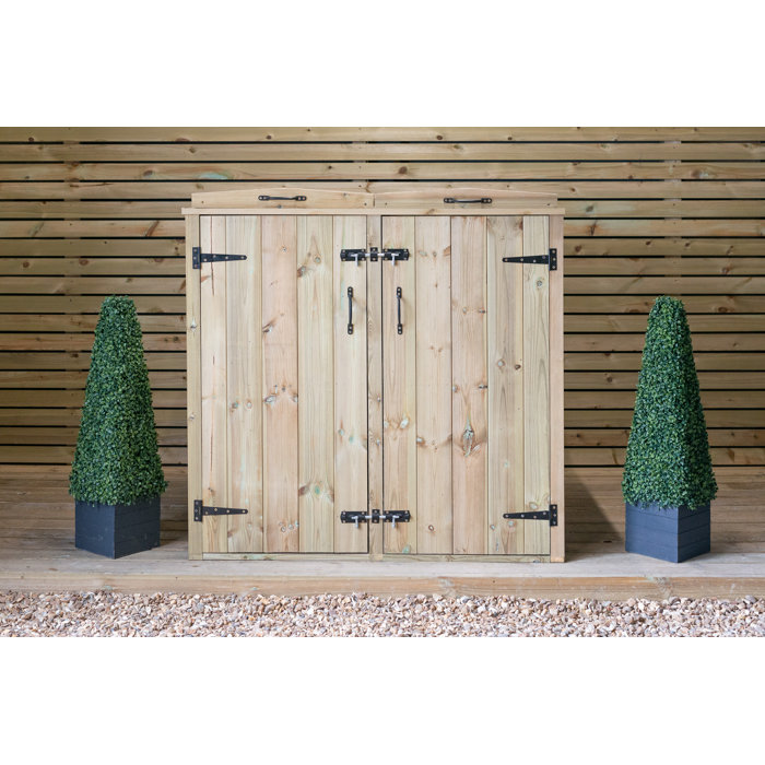 WFX Utility Wooden Double Bin Store & Reviews | Wayfair.co.uk