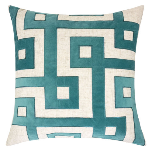 Wayfair | Blue Geometric Throw Pillows You'll Love in 2023