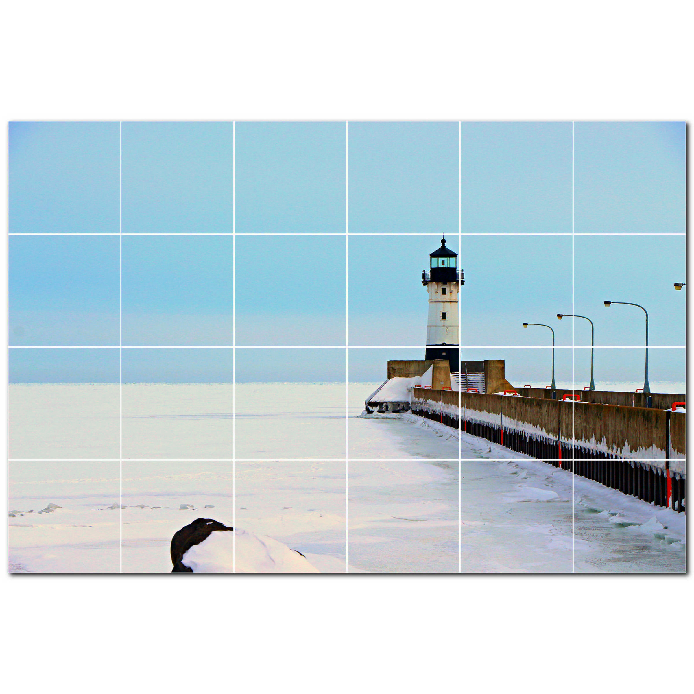 Picture-Tiles.com 12'' x 12'' Satin Ceramic Decorative Mural | Wayfair