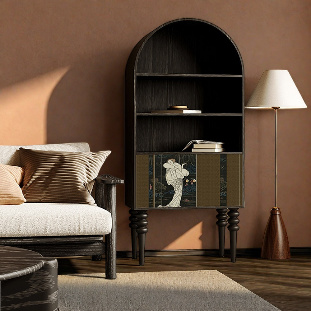 Kaoloupin Medieval style bookcase | Wayfair