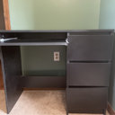 Wade Logan® Desk Computer Desk Office Desk Workstation with Drawer ...