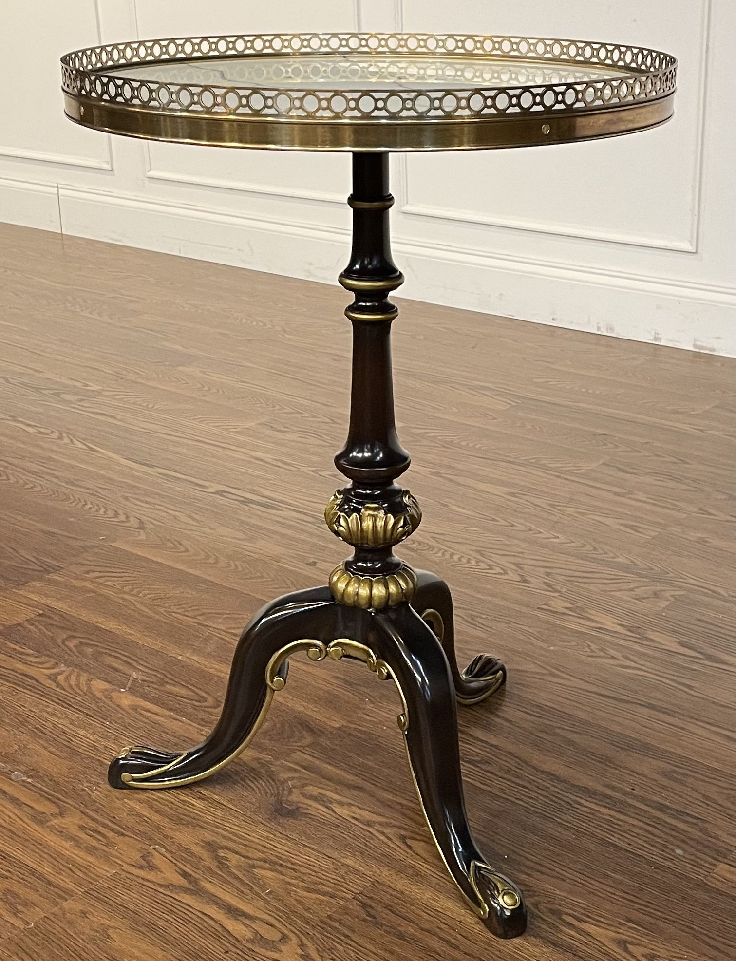 Leighton Hall Furniture Round Occasional Table | Wayfair