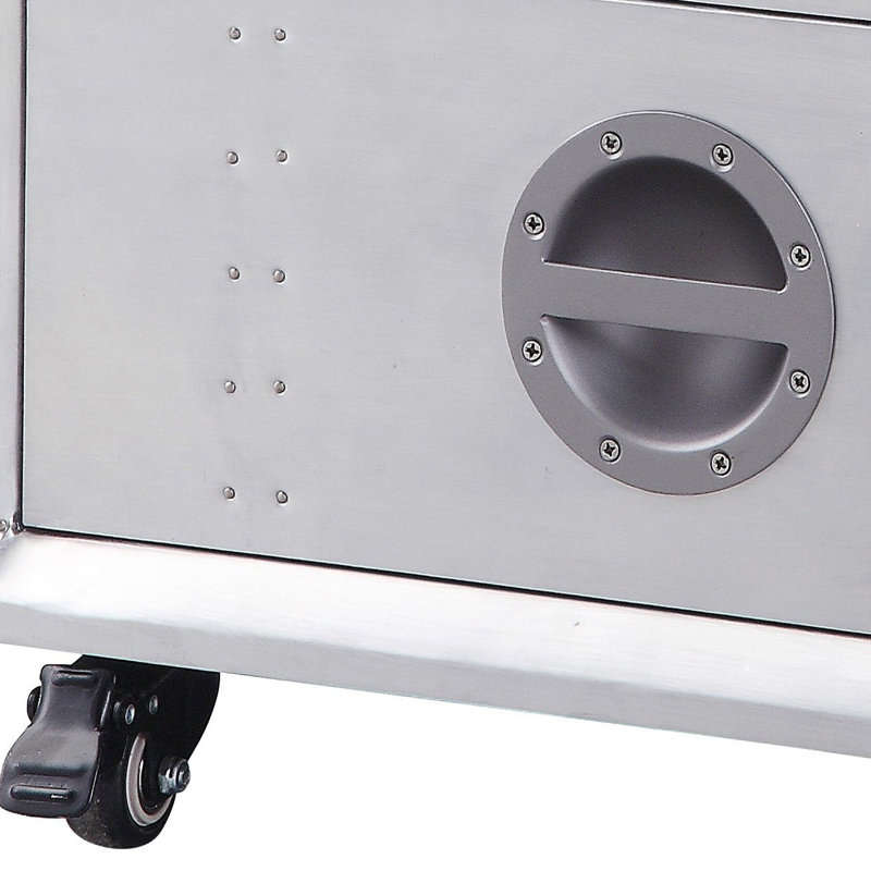 Plethoria Bailee Aluminum Lateral Filing Cabinet | Wayfair