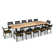 AllModern Eartha 12 - Person Patio Dining Set with Extendable ...
