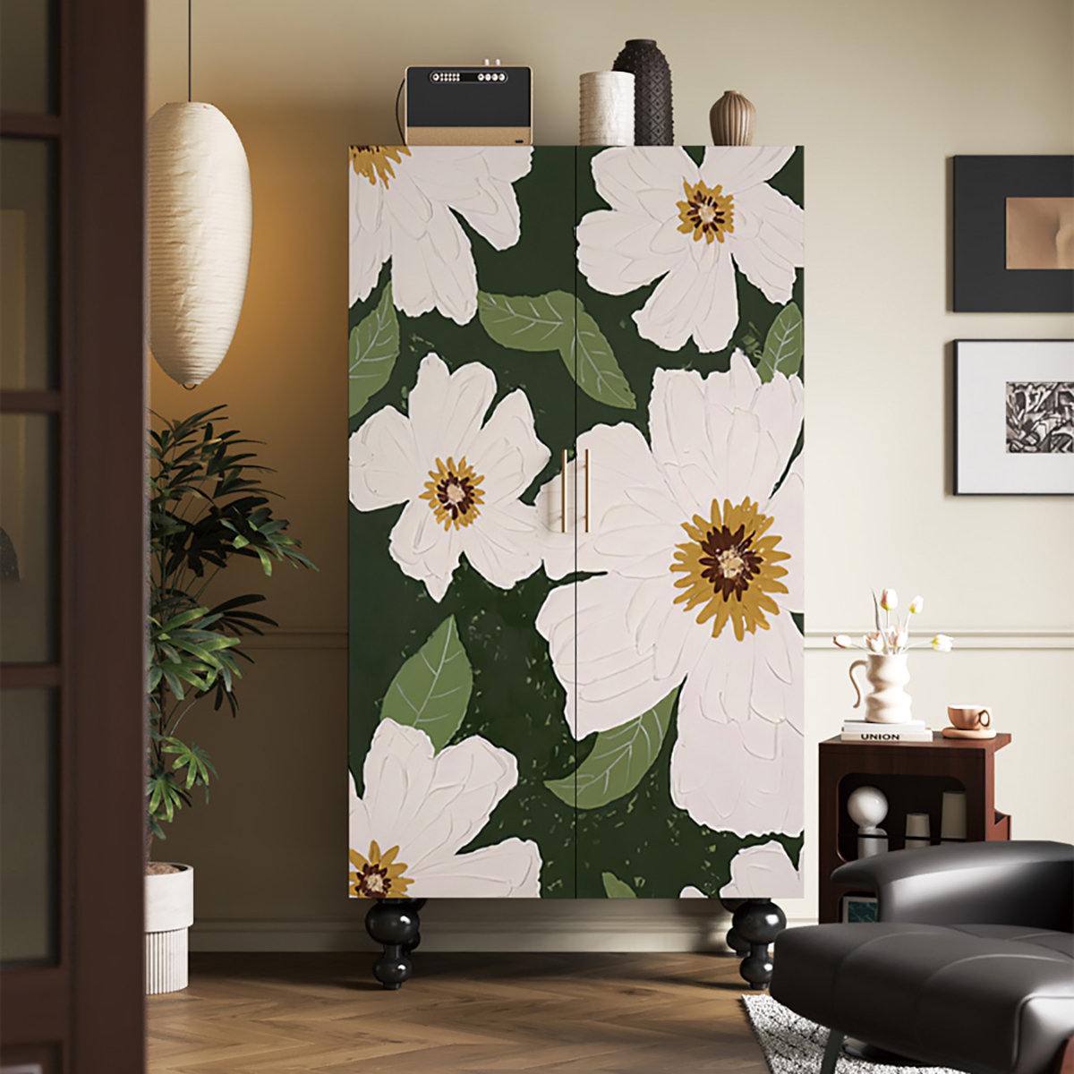 Hokku Designs Home vintage multifunction bedroom wardrobe | Wayfair