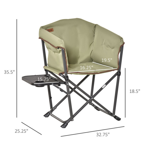 Outsunny Folding Camping Chair & Reviews | Wayfair