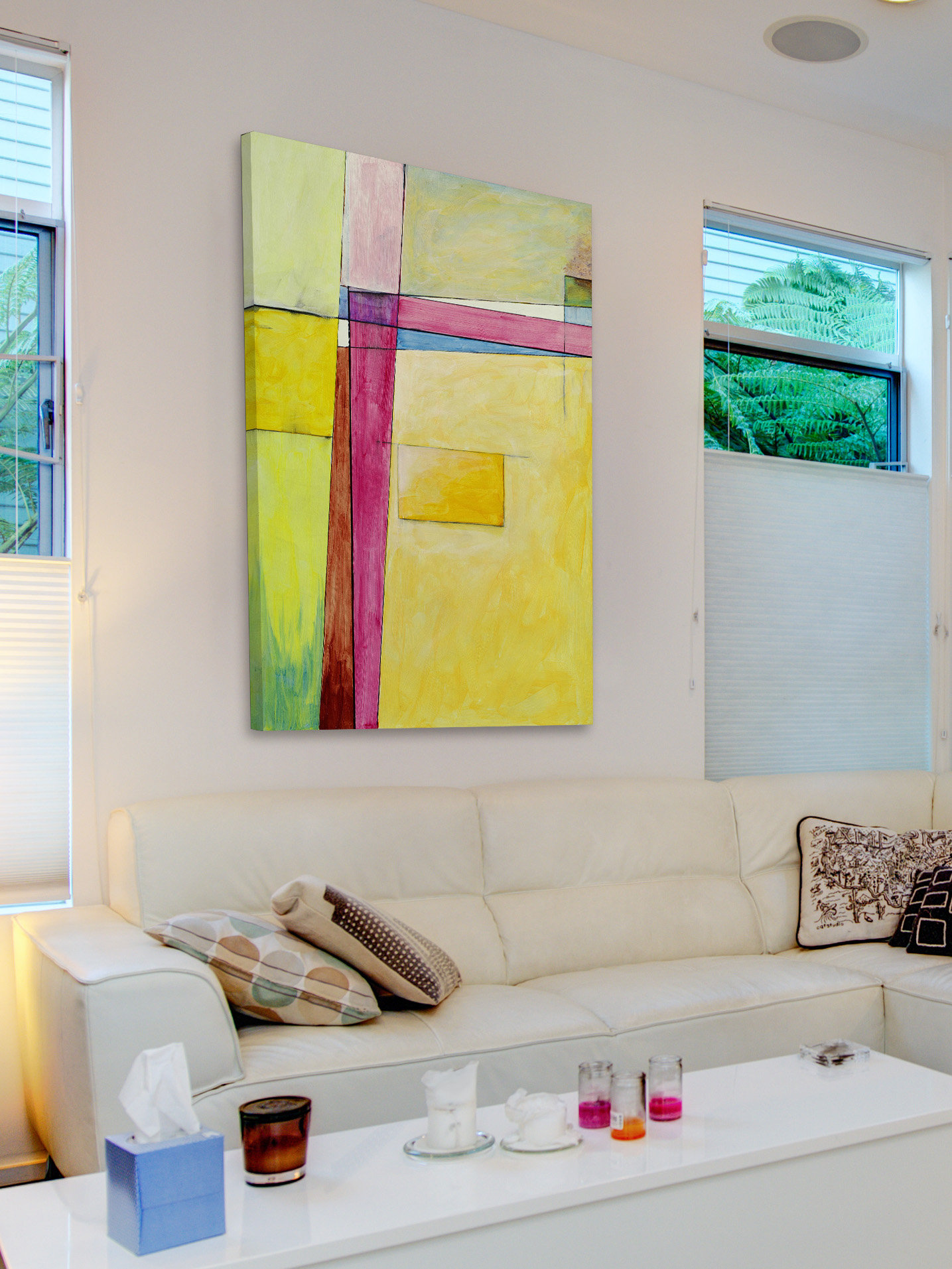 Marmont Hill 'Rejected Structure' Painting Print on Wrapped Canvas ...