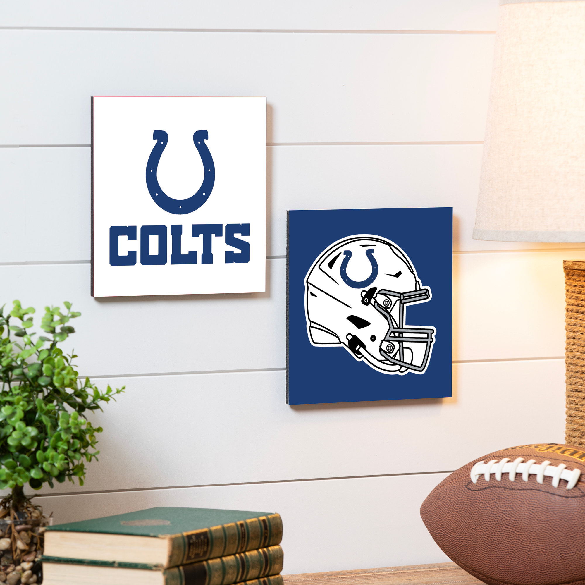 Evergreen Enterprises, Inc Indianapolis Colts Moveable Wall Tile Signs ...