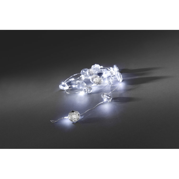 Konstsmide 250cm LED Battery Powered 20 - Bulb Novelty String Light ...