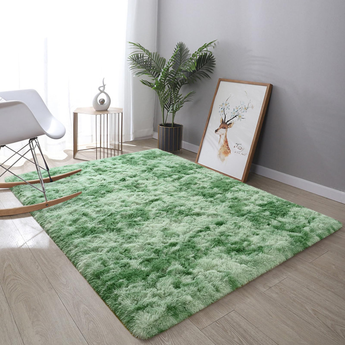 Mercer41 Extra Large Fluffy Area Rug, Modern Indoor Carpets For Living ...