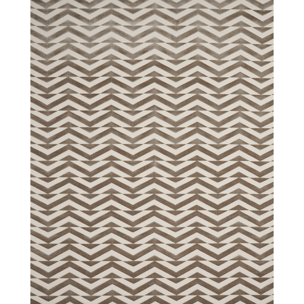 Schumacher x Miles Redd Broken Chevron Cut Velvet Fabric - Wayfair Canada