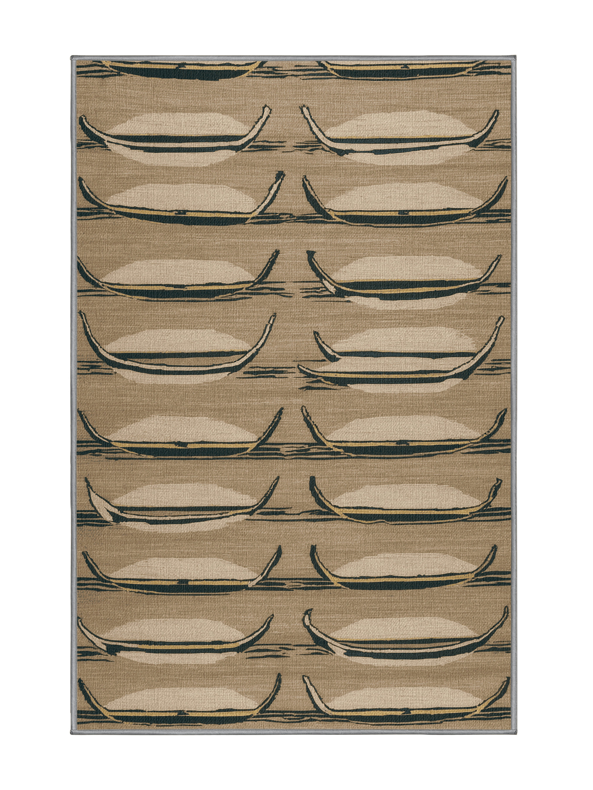 Bayou Breeze Washable Outrigger Canoes Hawaiian Area Rug | Wayfair