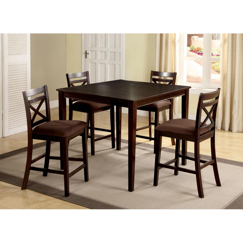 Gracie Oaks 5 Pc. Counter Ht. Table Set | Wayfair