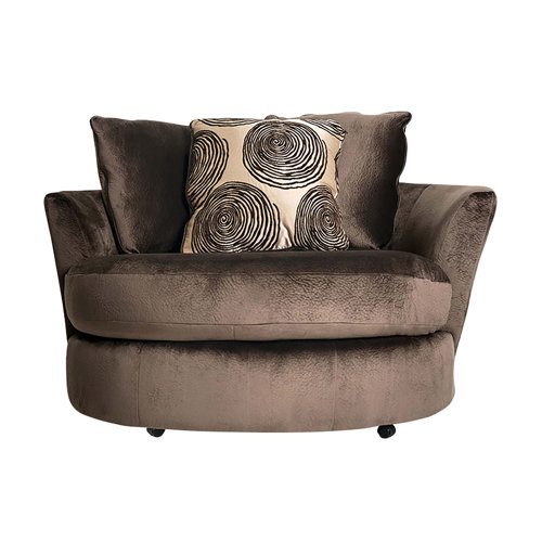 Lark Manor Adaley Upholstered Chair And A Half & Reviews | Wayfair