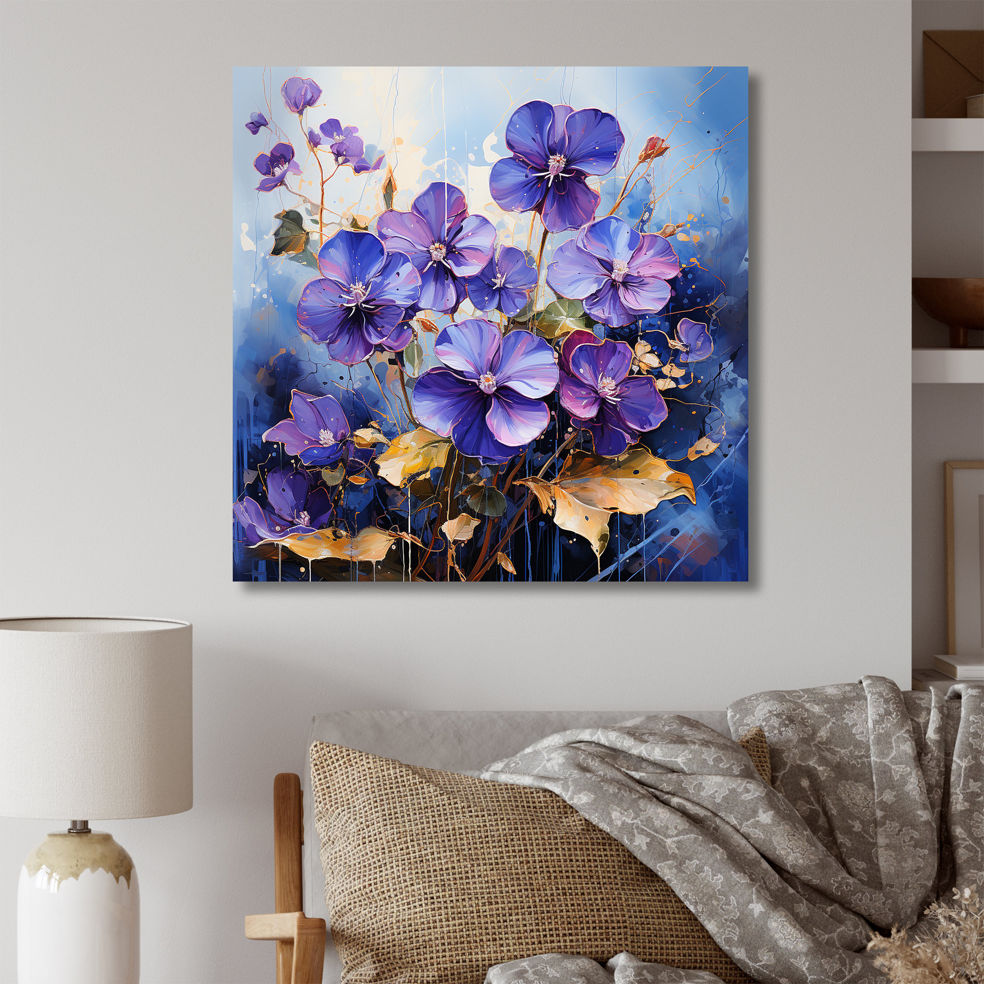 Design Art Wild Expression On Canvas Print | Wayfair