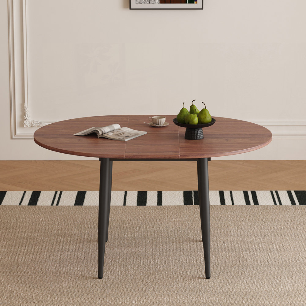 Latitude Run® Versatile Pull-Out Dining Table with Smooth Surface and ...
