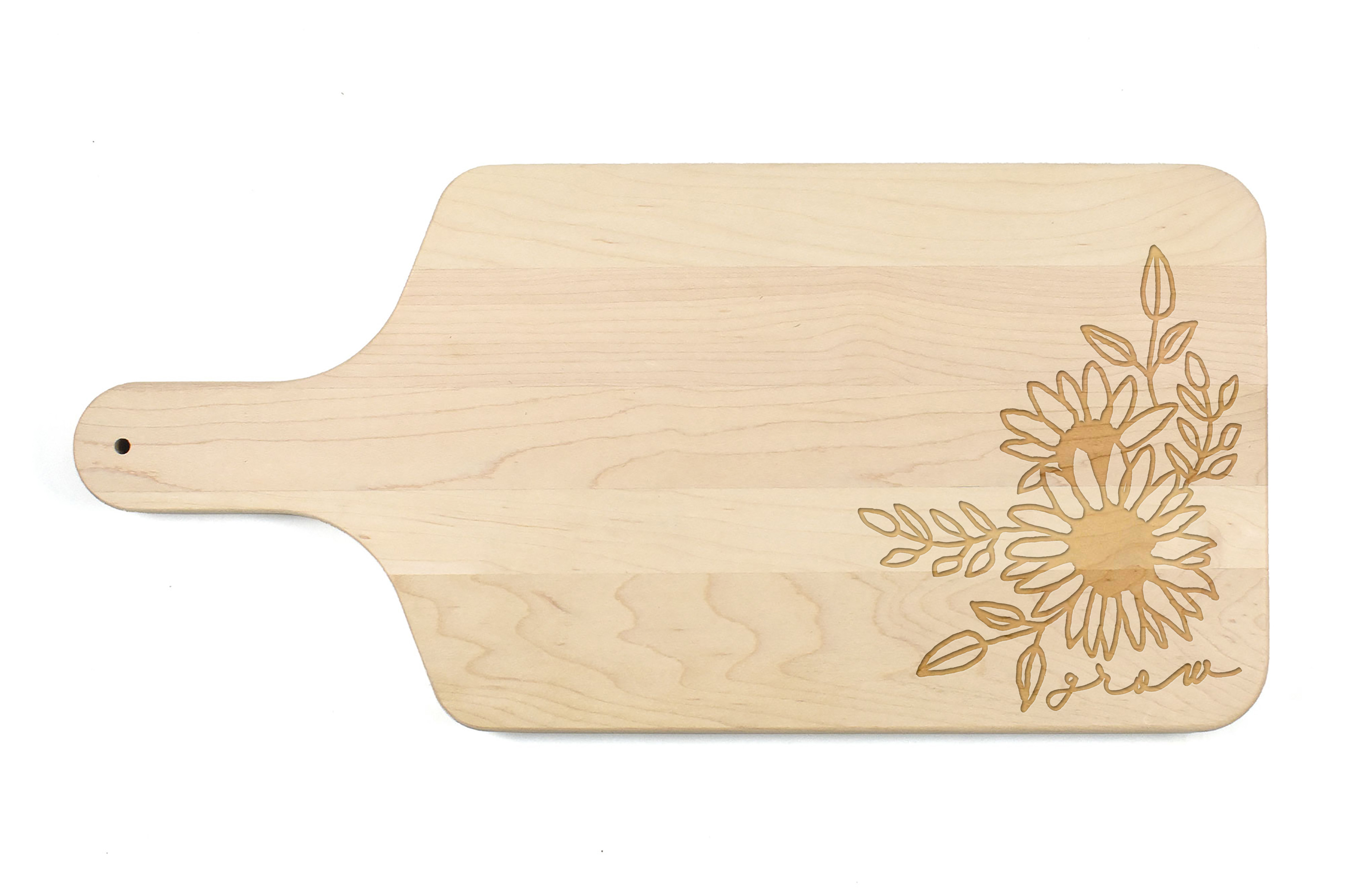 Designs Direct Creative Group Grow Floral Cutting Board | Wayfair