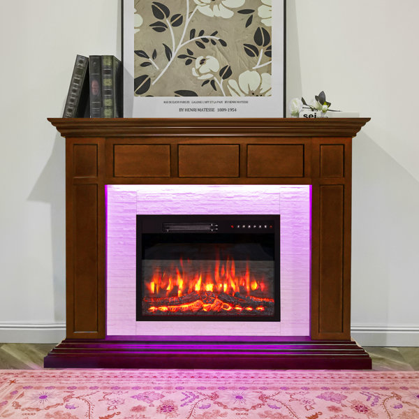 Wrought Studio Mini foyer électronique encastré 50 po Moneak - Wayfair ...