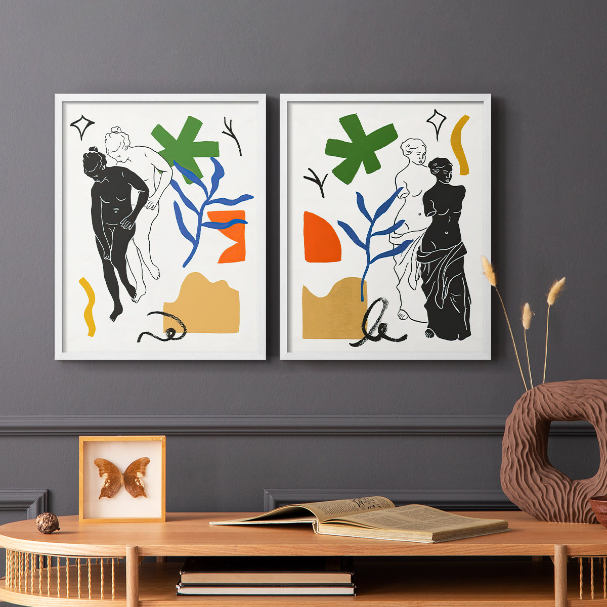 Winston Porter Starry Venus III-Premium Framed Print -Ready to Hang ...