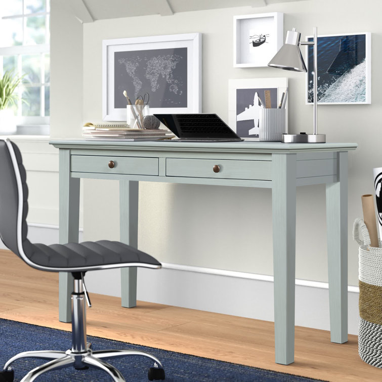 Three Posts™ Barna Writing Desk with Power Outlet & Reviews | Wayfair