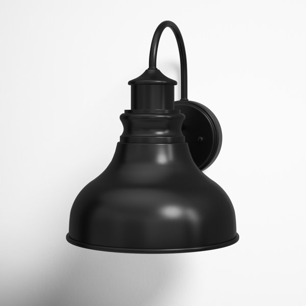 Flavin Single Light Bell Outdoor Steel Wall Light & Reviews | Birch Lane