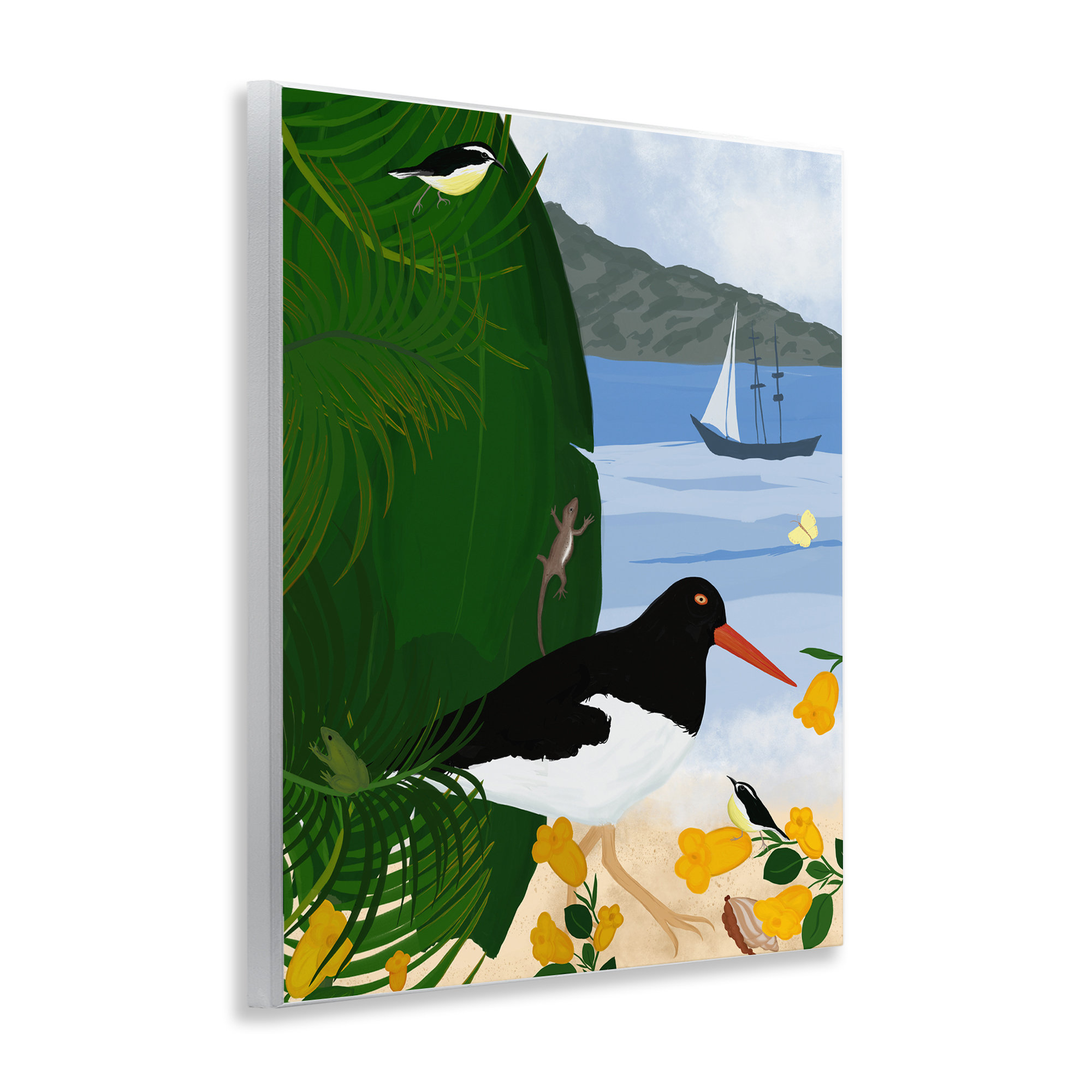 Winston Porter Island Life by Beach Wall Plaque Art by Michelle Ingari ...