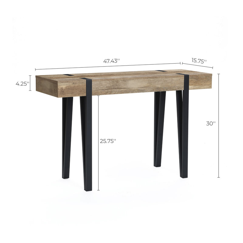 17 Stories Teni 47.43'' Console Table & Reviews | Wayfair
