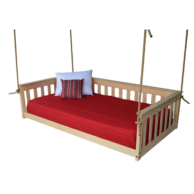 Rosecliff Heights Carol Mission Hanging Daybed & Reviews | Wayfair