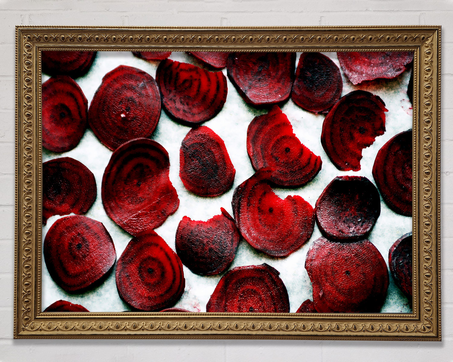 Ebern Designs Red Beetroot Slices - Print | Wayfair.co.uk