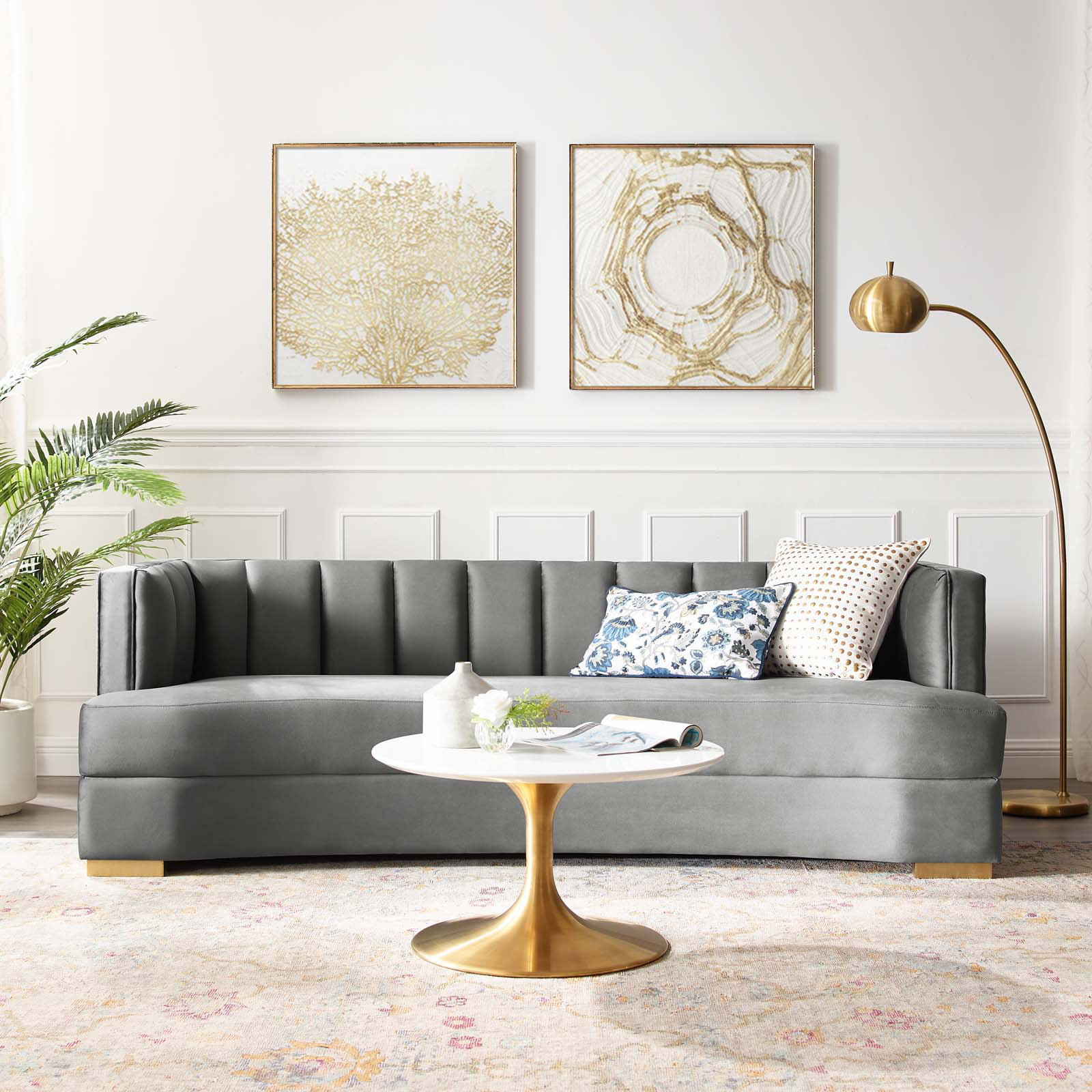 Modway Canapé courbé Encompass Channel et Commentaires - Wayfair Canada