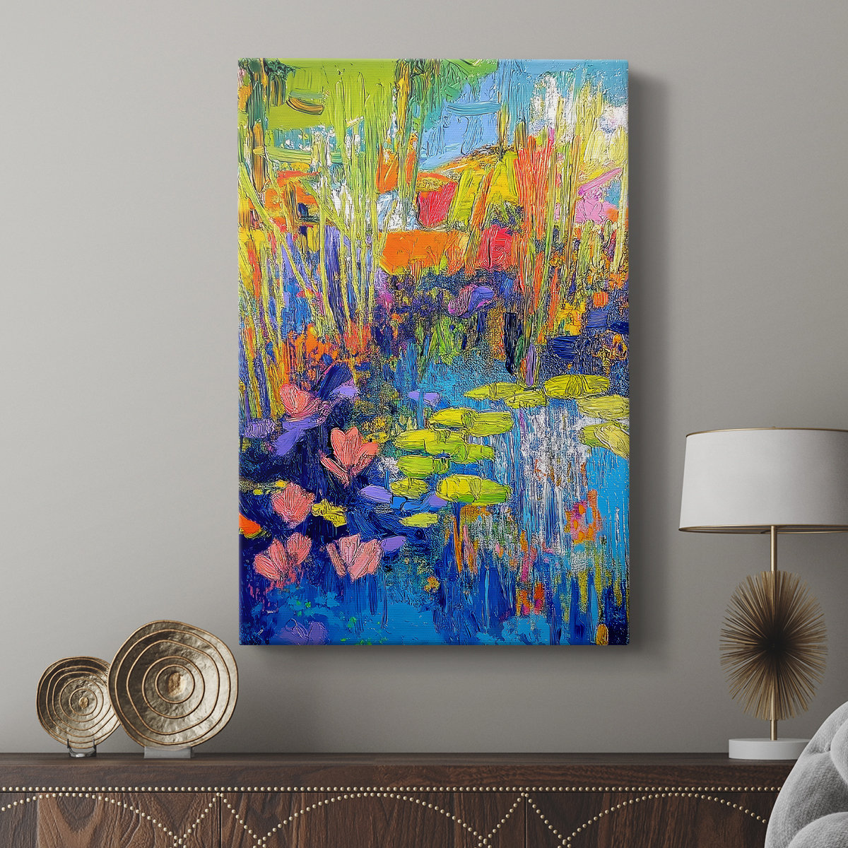 Alcott Hill FLORAL Series DCII -Custom Wrapped Gallery Cavas - Wayfair ...