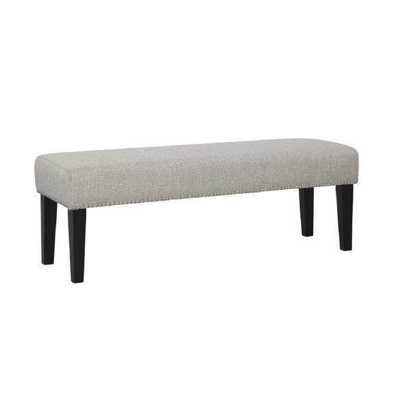 Red Barrel Studio® Arboles Miley Upholstered Bench with Silver Nail ...