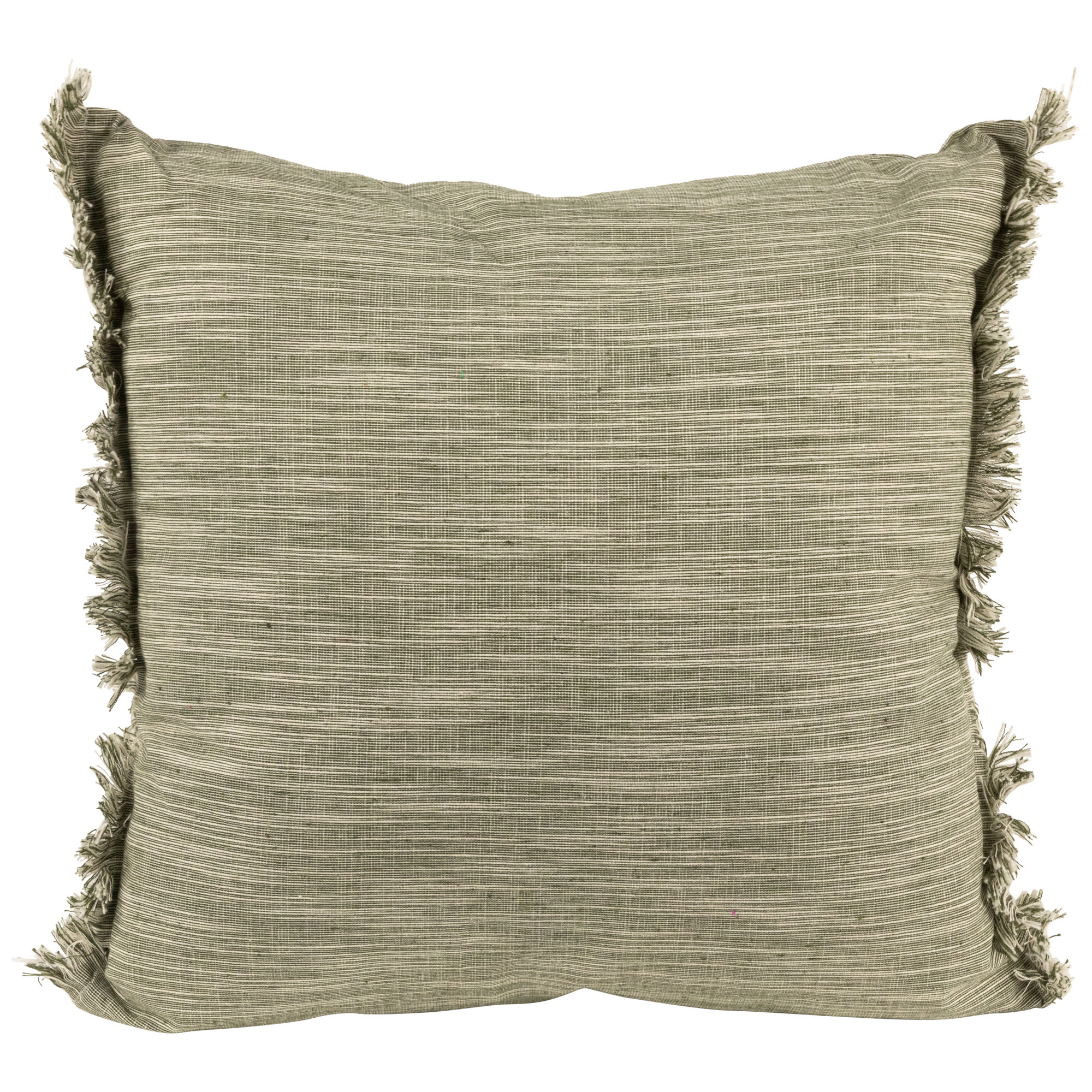 Northlight Seasonal Square Throw Pillow With Fringe - 15