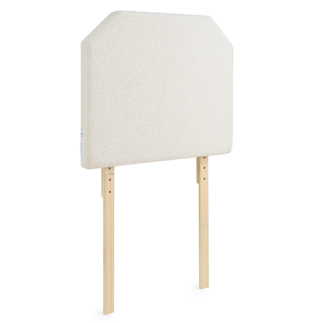 DormCo Tavira Allure® - Boucle Dorm Left Side Outlet Headboard with ...