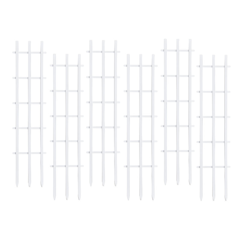 Arlmont & Co. Trellis Plant Support Stakes - Set of 6 | Wayfair