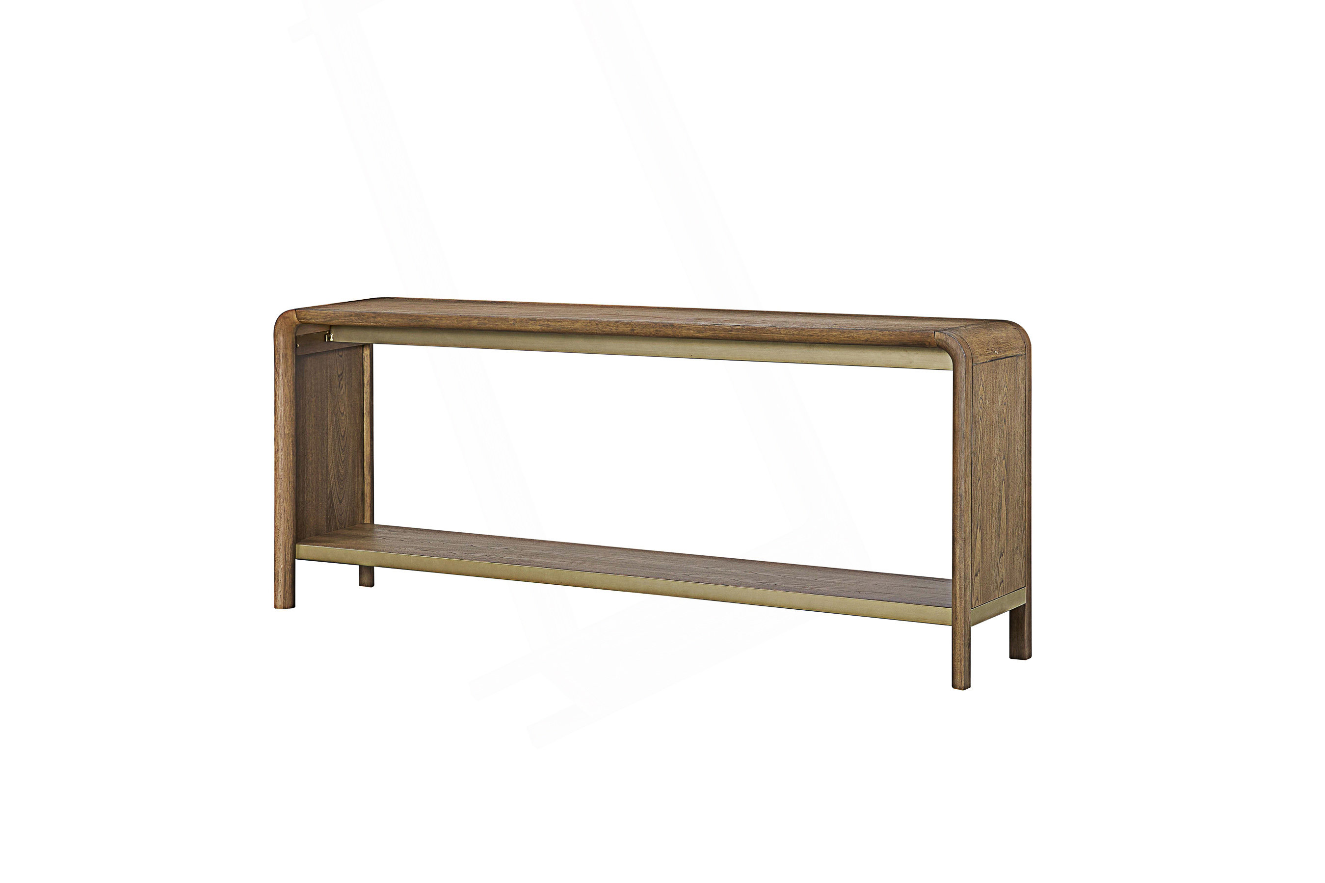 Brayden Studio® Modern Waterfall Console Table | Wayfair