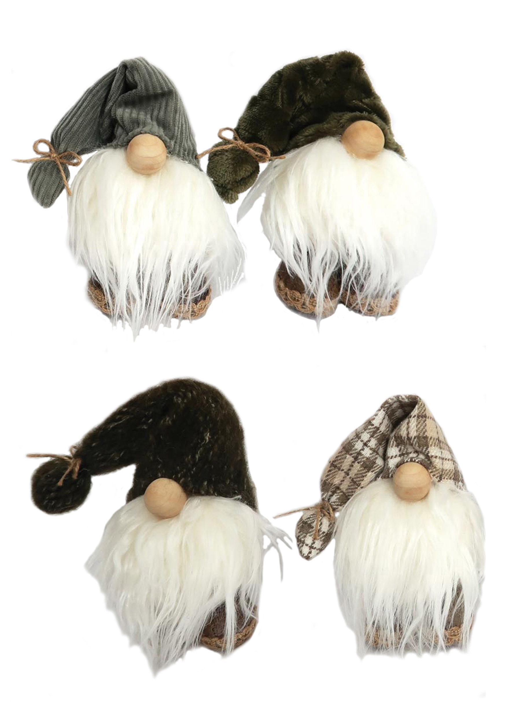 The Holiday Aisle® 6" Country Gnomes, Set Of 4 - Wayfair Canada