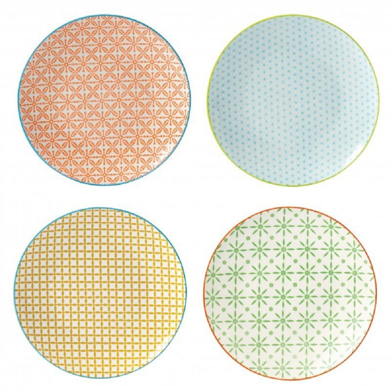 Wrought Studio™ Kiaan 4 Piece 7.5" Dinner Plate Set & Reviews | Wayfair