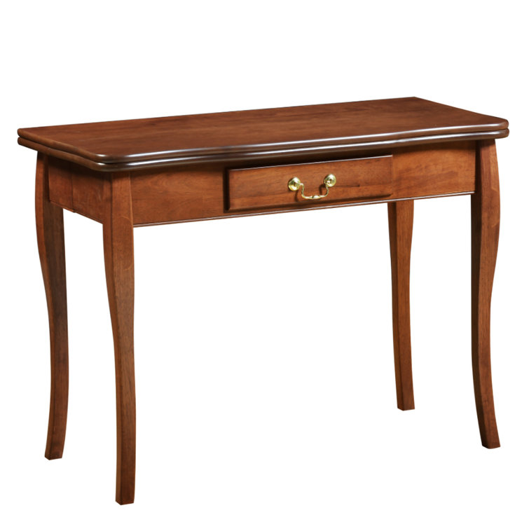 MECO Stakmore Expanding Convertible Console To Dining Room Table W/ 2 ...