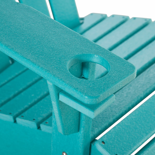 Dovecove Throssell High - Density Polyethylene (HDPE) Adirondack Chair ...
