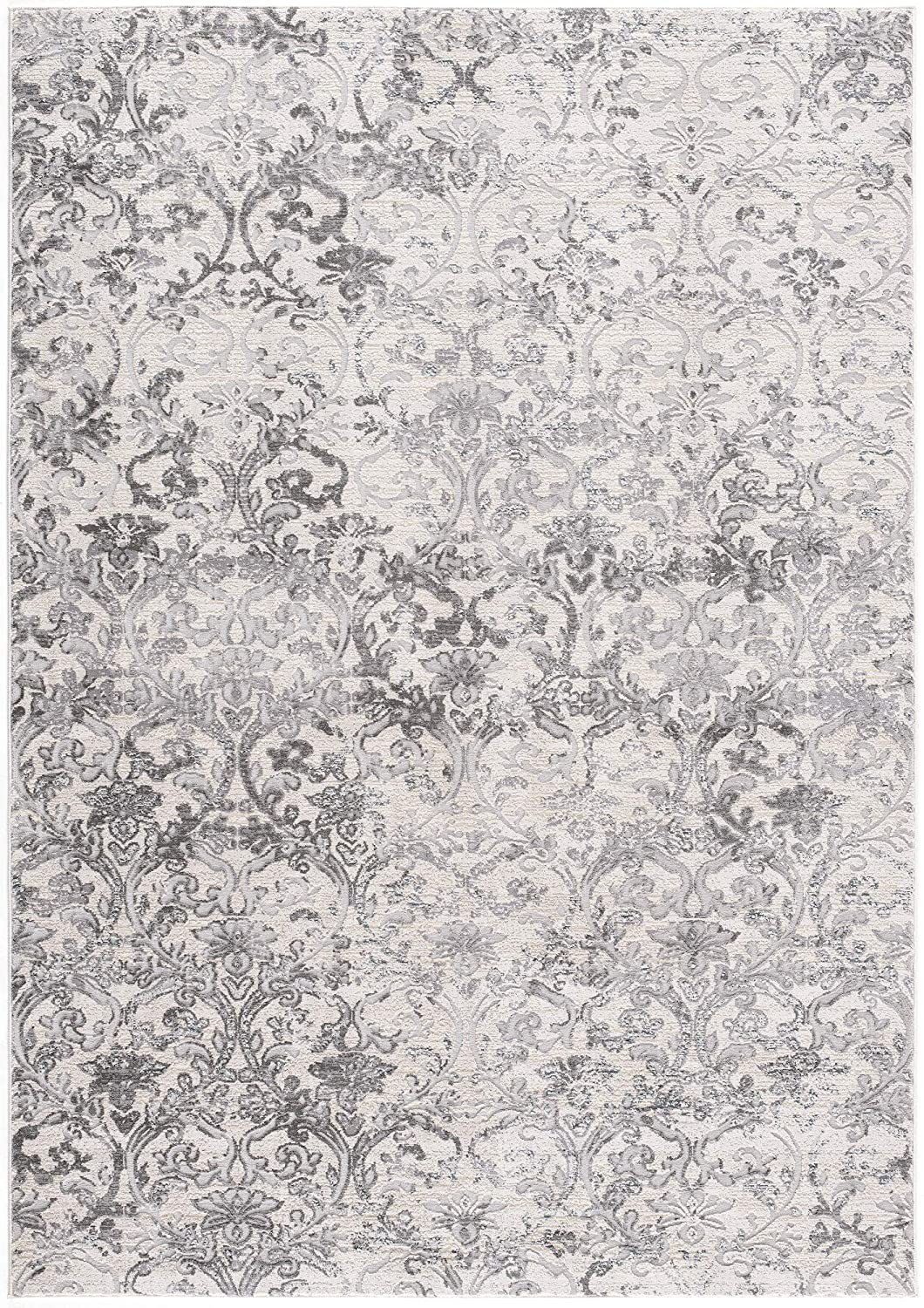 HomeRoots 8' X 11' Cream Toile Power Loom Area Rug | Wayfair
